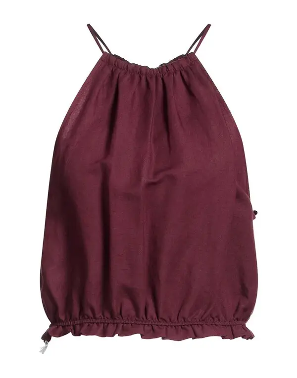 Patrizia Pepe Sleeveless Gathered Top