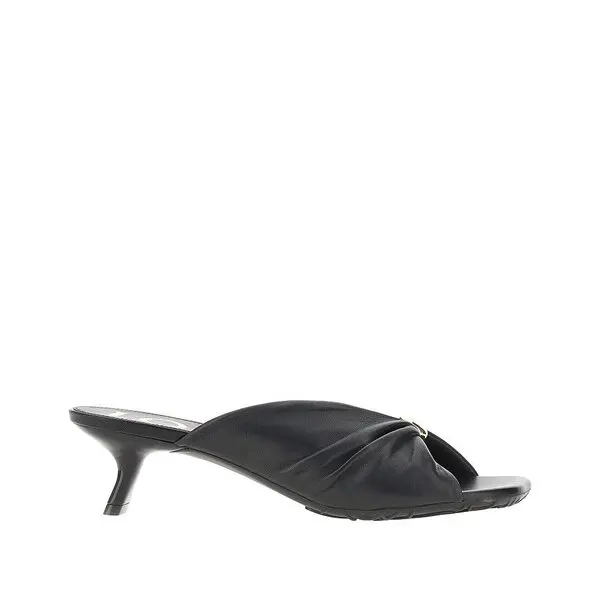 Loewe Pebble Soft Nappa Leather Slides - Black
