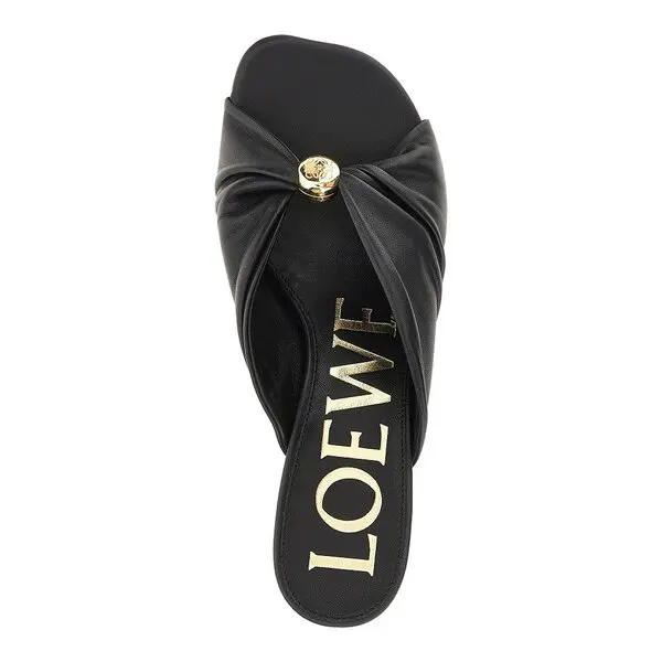 Loewe Pebble Soft Nappa Leather Slides