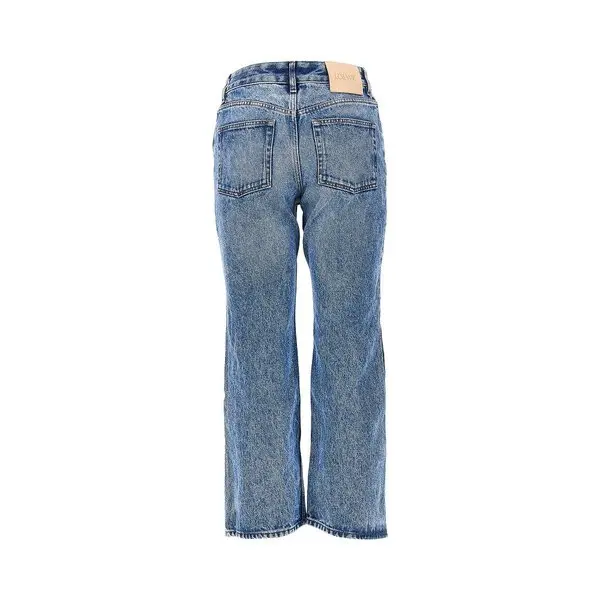 Loewe Cropped Flare Jeans With Side Slits