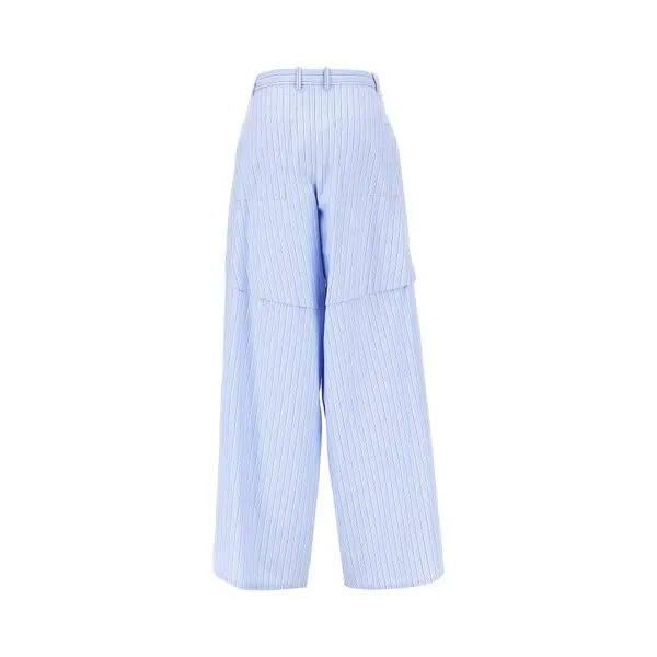 Loewe Striped Poplin Wide Pants