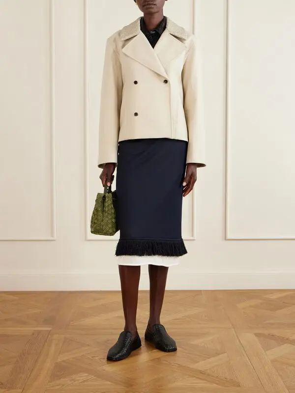 Bottega Veneta Palazzo Intrecciato Leather Loafers