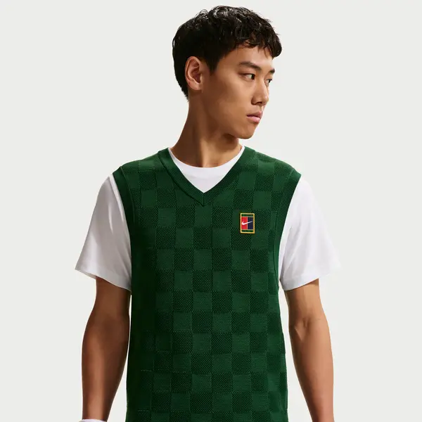 Nike Nikecourt Slam Tennis Sweater Vest - Green
