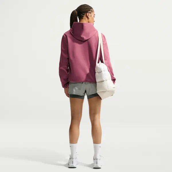 Nike Studio Fleece Sport Therma-fit Pullover Hoodie - Red