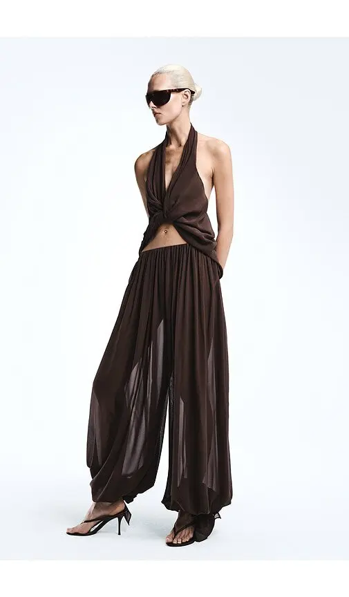 REVOLVE LOS ANGELES Benoit Silk Pant