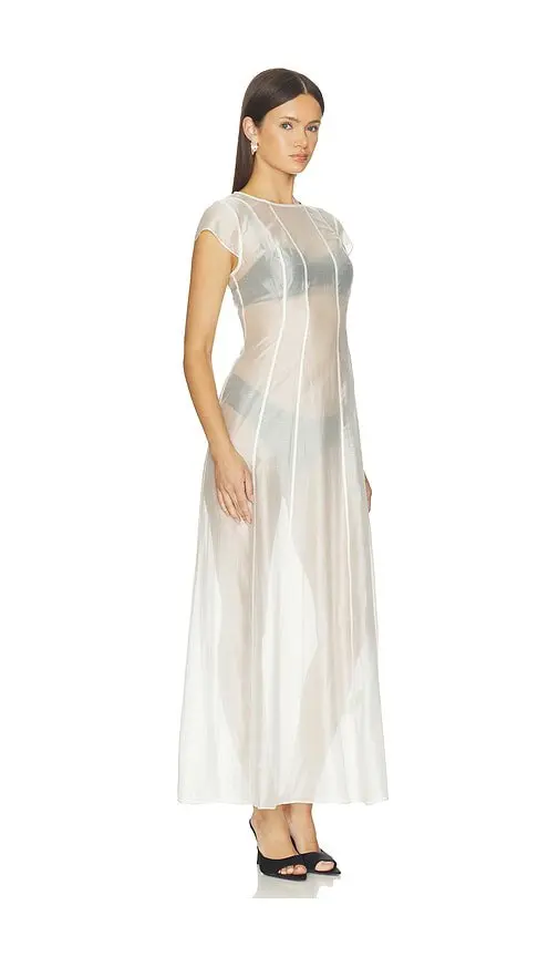 ALIGNE Carly Sheer Seam Detail Maxi Dress