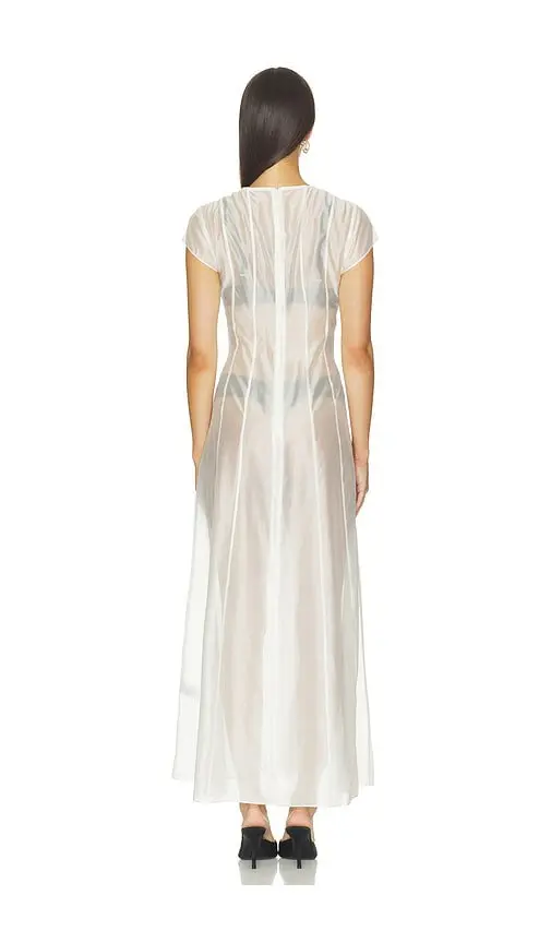 ALIGNE Carly Sheer Seam Detail Maxi Dress