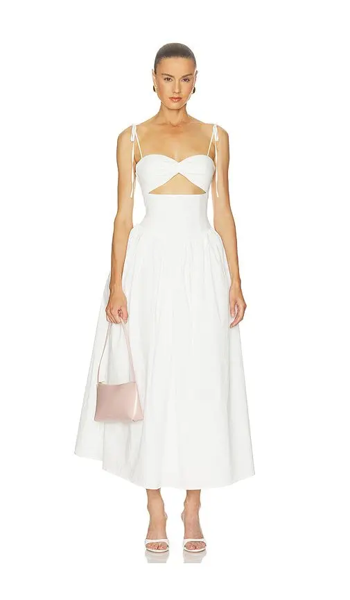 Delfi Naomi Dress - White