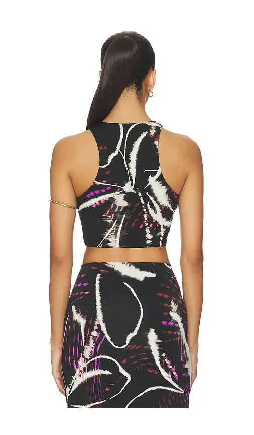 AFRM Saoirse Top In Black,pink