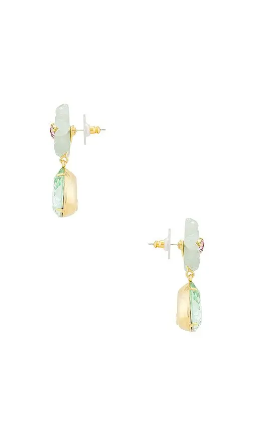 JENNIFER BEHR Juna Earrings In Sage