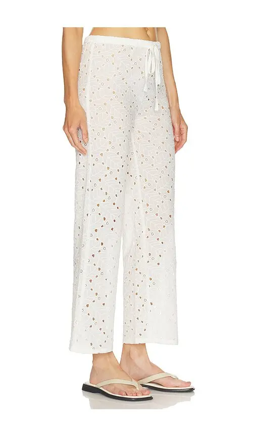 BOBI Cotton Eyelet Beach Pants