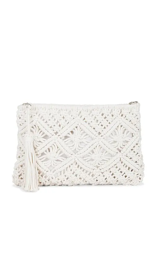 LOVERS AND FRIENDS Annalise Clutch - Ivory