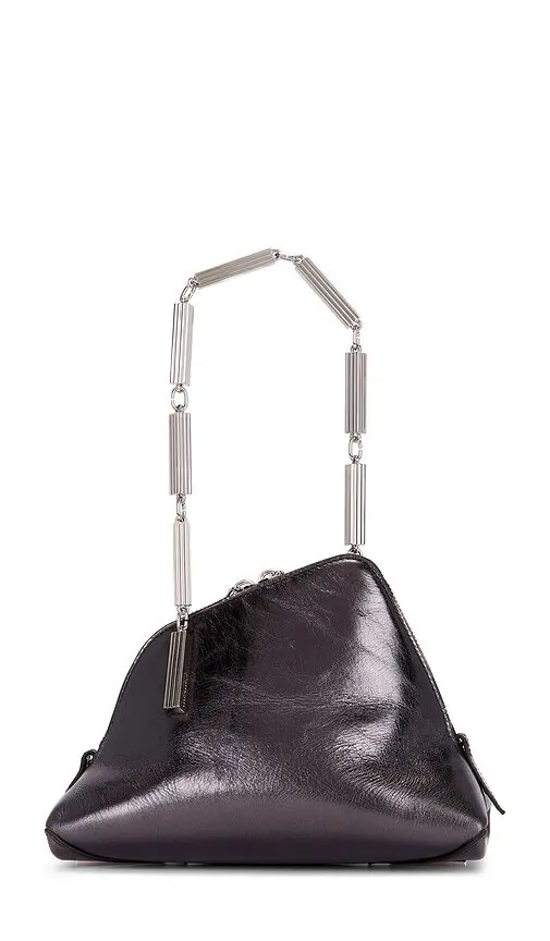 Attico La Scala Clutch In Grey