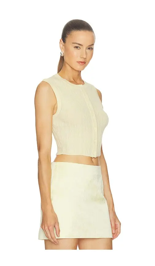 A.L.C. Lottie Top In Yellow