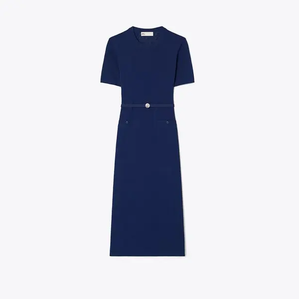Tory Burch Viscose Pointelle Dress