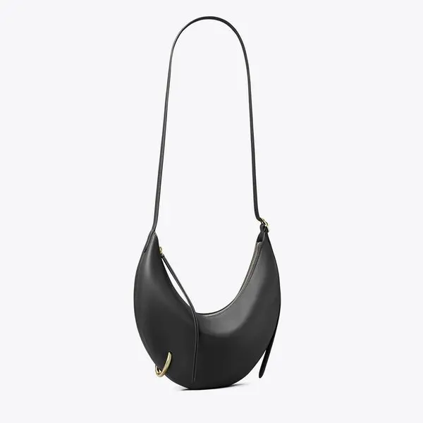 Tory Burch Pierced Crossbody Bag - Black
