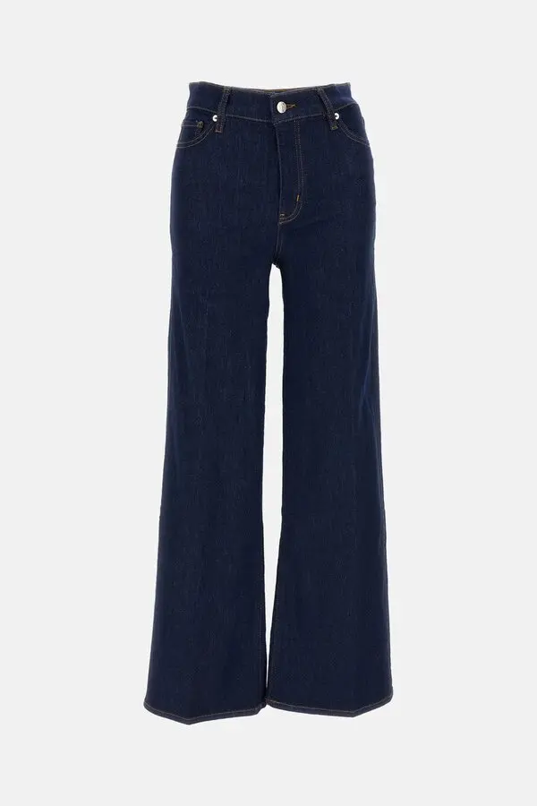 FRAME Le Slim Palazzo Jeans - Blu
