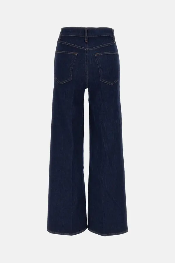 FRAME Le Slim Palazzo Jeans - Blue