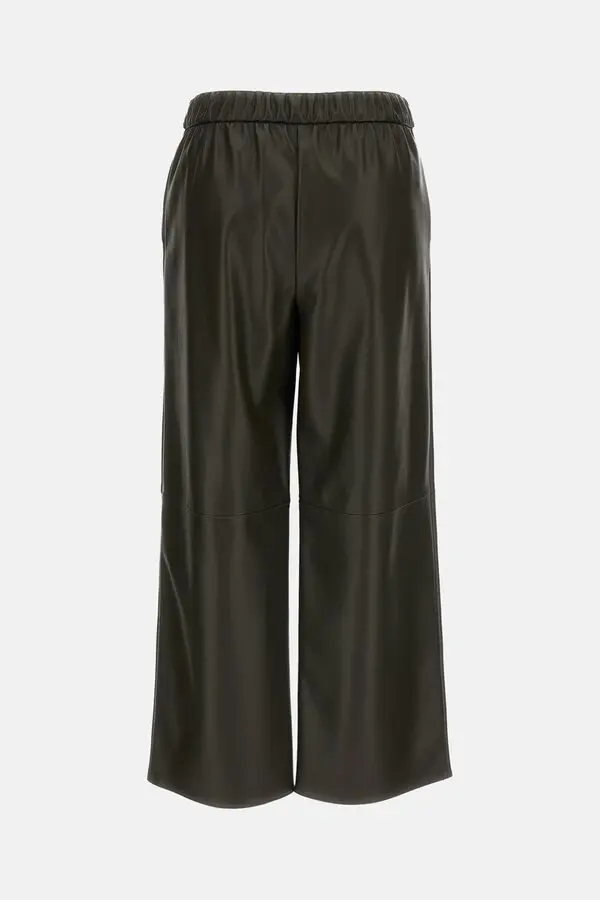 Max Mara Cropped Spalmato Jersey Pants