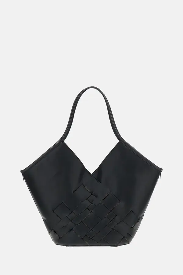 Hereu Coloma Woven Leather Tote