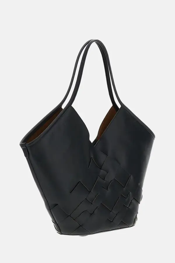 Hereu Coloma Woven Leather Tote