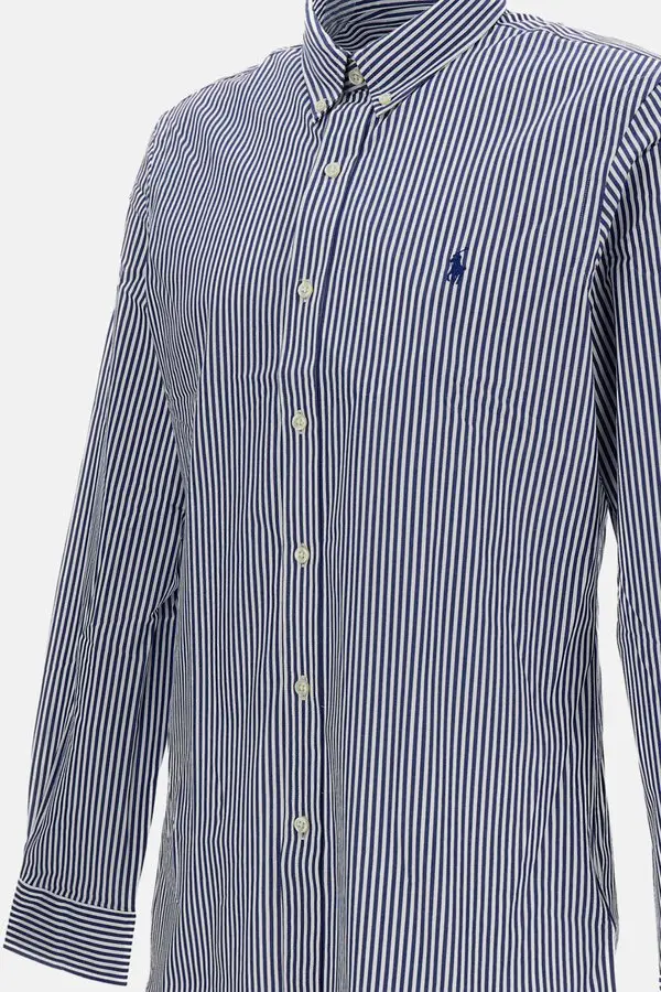 Polo Ralph Lauren Camicia A Righe - Blu