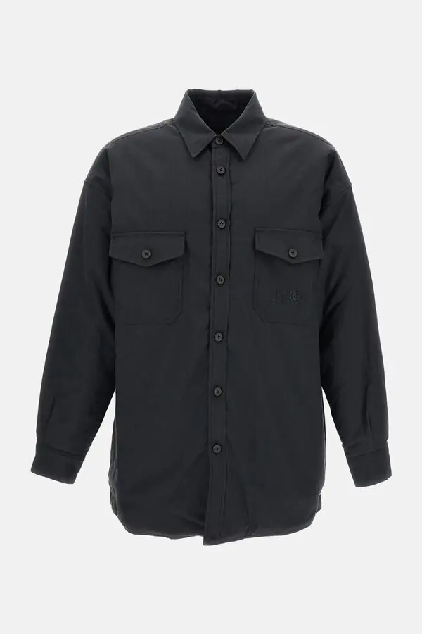 MAISON MARGIELA Overshirt Imbottita Reversibile - Grigio