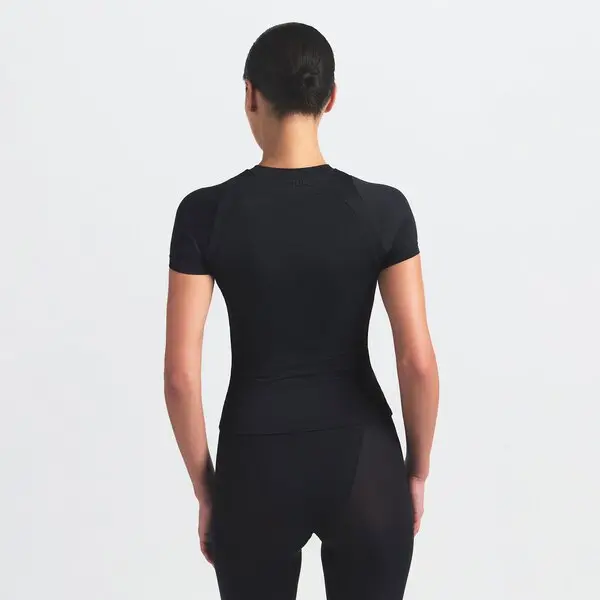 SKIMS Baby T Shirt | Black | Small | Nike Airy