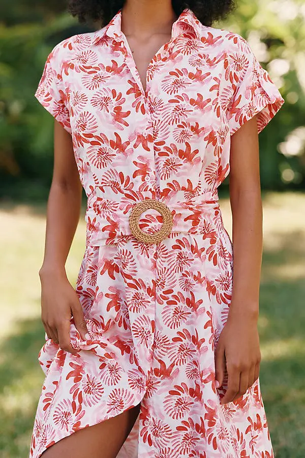 RO'S GARDEN Catherine Cotton Midi Dress