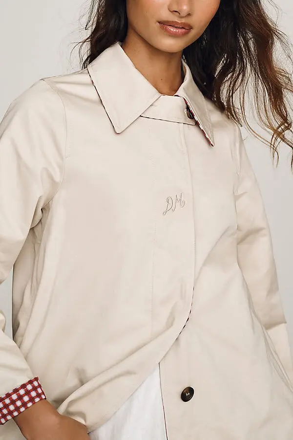 DAMSON MADDER Mercedes Cotton Reversible Coat Jacket