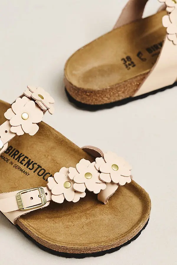 BIRKENSTOCK Mayari Flower Slide Sandals