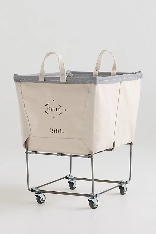 STEELE CANVAS BASKET CORP. Canvas Elevated Truck On Wheels - Natural