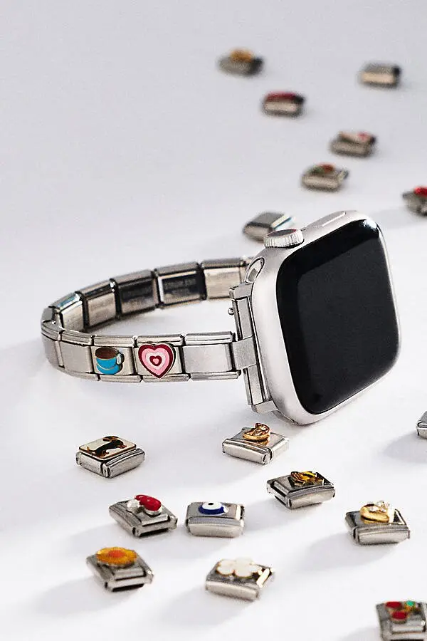 POSH TECH Nostalgic Diy Charm Band - Silver