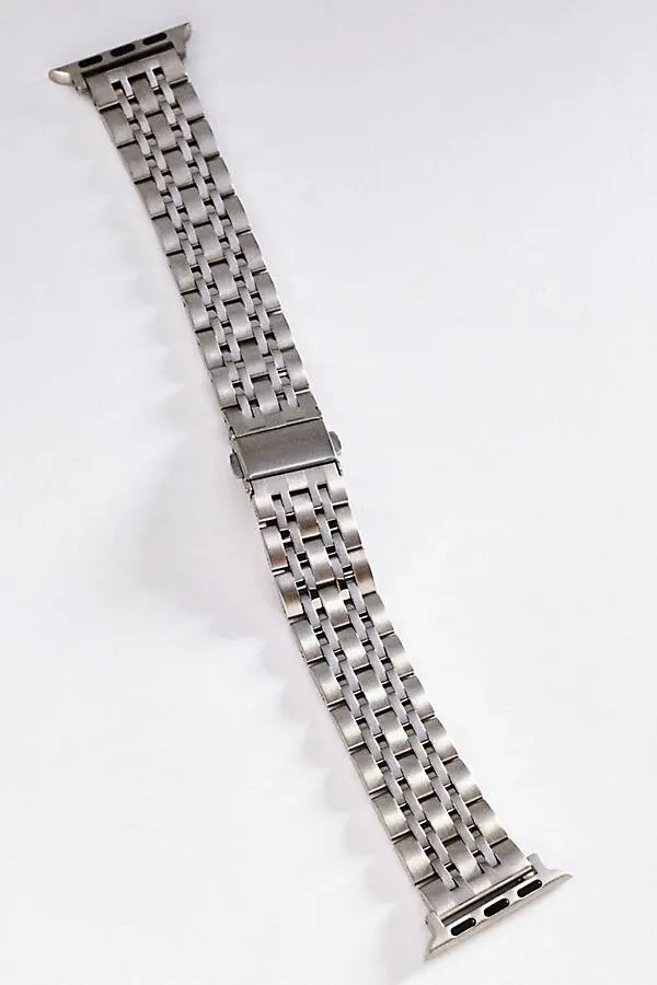 POSH TECH Stainless Steel Band For Apple Watch - Silver