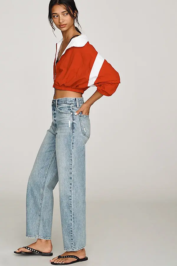PISTOLA Wes High-rise Tapered-leg Jeans