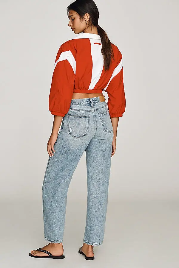 PISTOLA Wes High-rise Tapered-leg Jeans