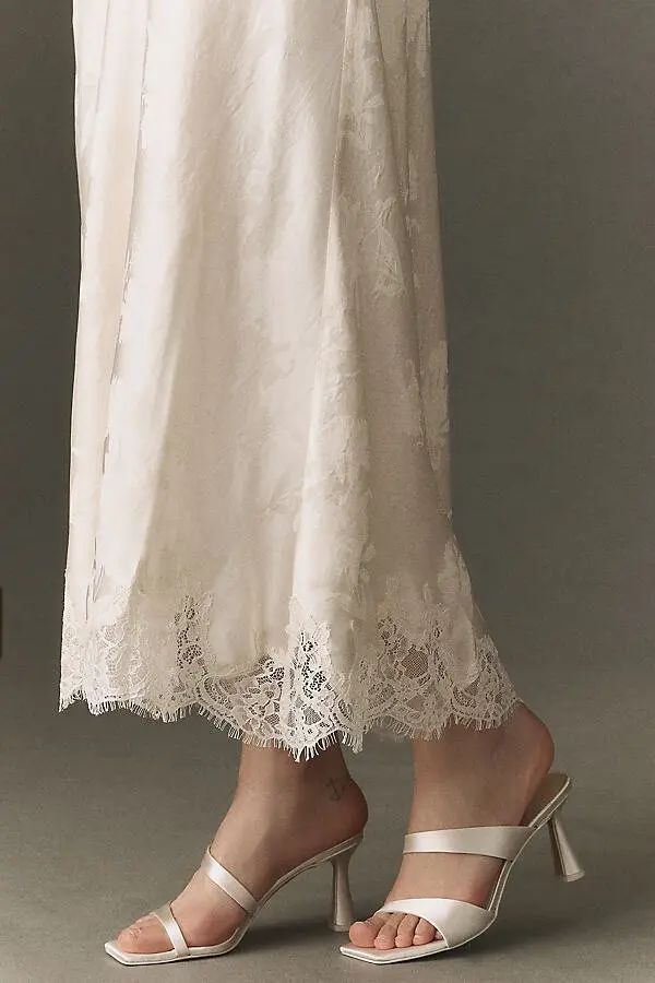 For Love & Lemons Adrift Sat Maxi Dress