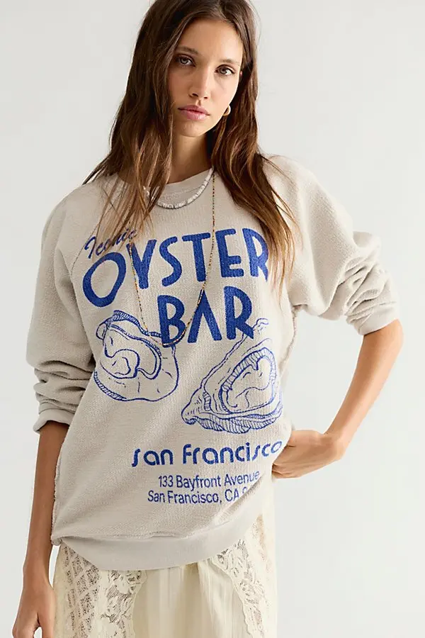 The Original Retro Brand Oyster Bar Crewneck