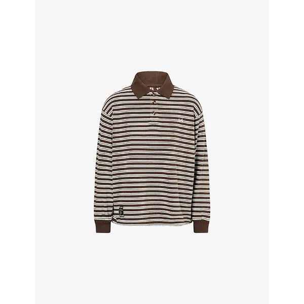 DAMSON MADDER Striped Cotton Rugby Sweatshirt - Multi