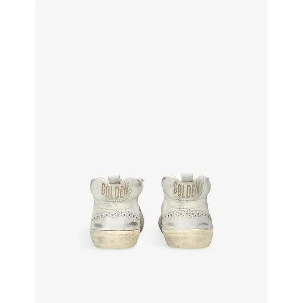 GOLDEN GOOSE Mid Star Suede And Leather Trainers