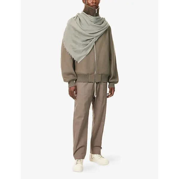 Rick Owens Bela Straight-leg Cotton Trousers - Dust
