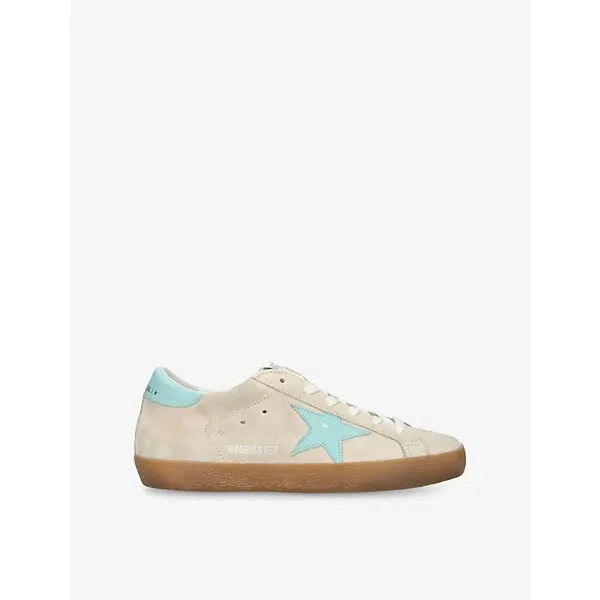 GOLDEN GOOSE Super-star Suede Trainers - Beige Oth