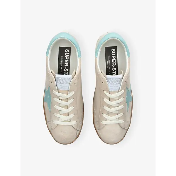 GOLDEN GOOSE Super-star Suede Trainers - Beige Oth