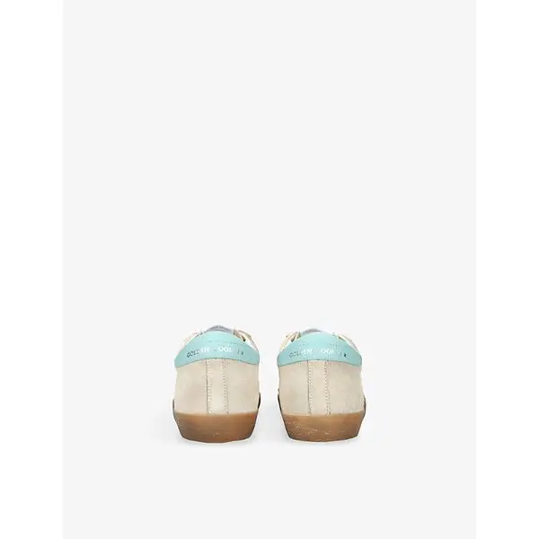 GOLDEN GOOSE Super-star Suede Trainers - Beige Oth