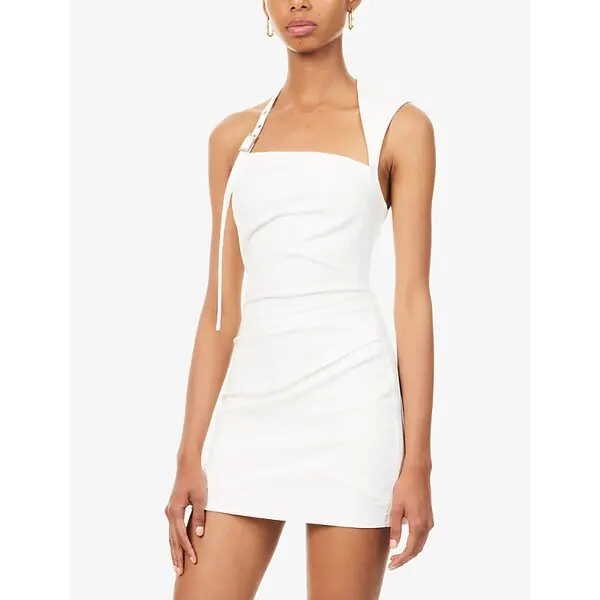 Bec & Bridge Maude Asymmetric Woven Mini Dress