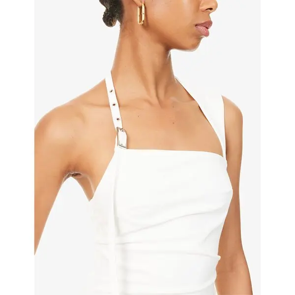 Bec & Bridge Maude Asymmetric Woven Mini Dress