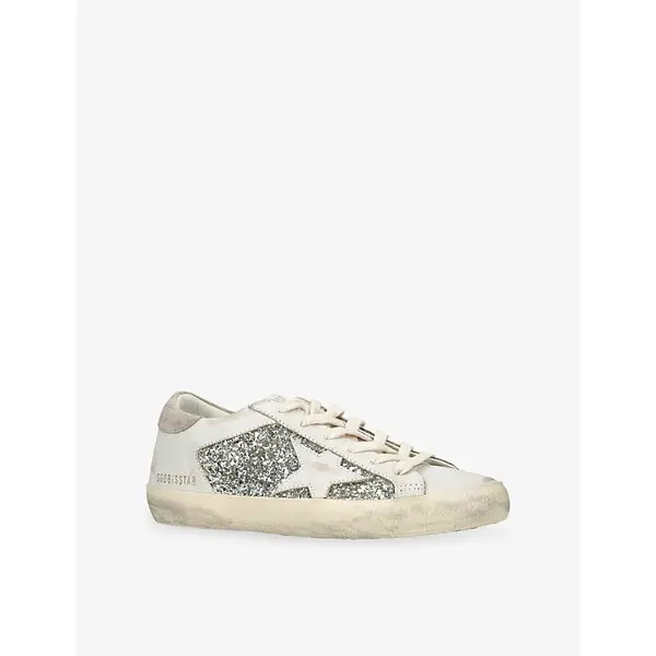 GOLDEN GOOSE Super Star Leather Trainers