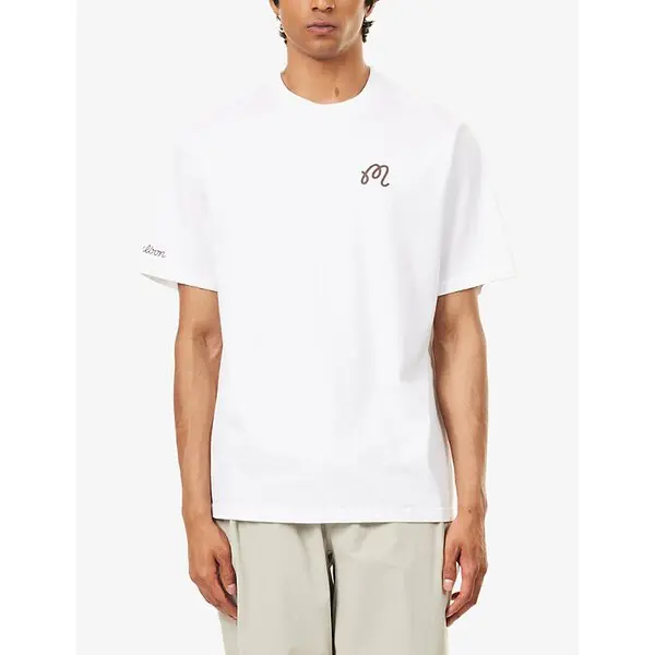 MALBON Bermuda Championship Cotton T-shirt - White