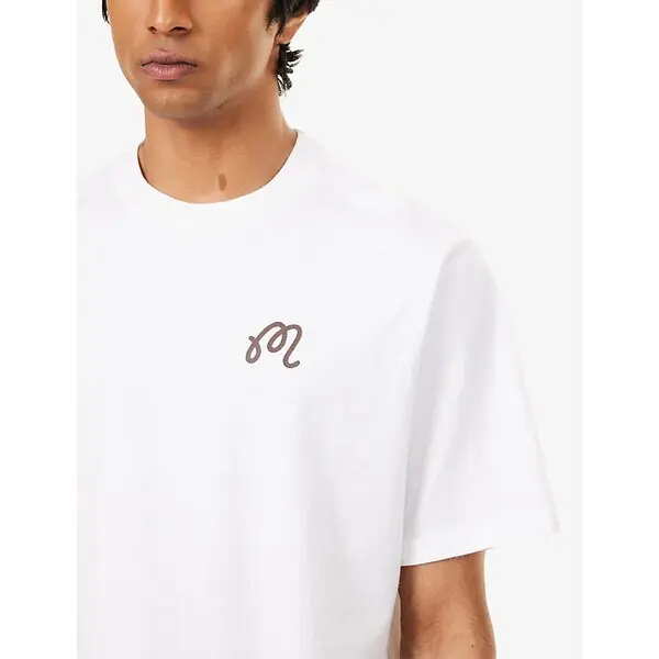 MALBON Bermuda Championship Cotton T-shirt - White