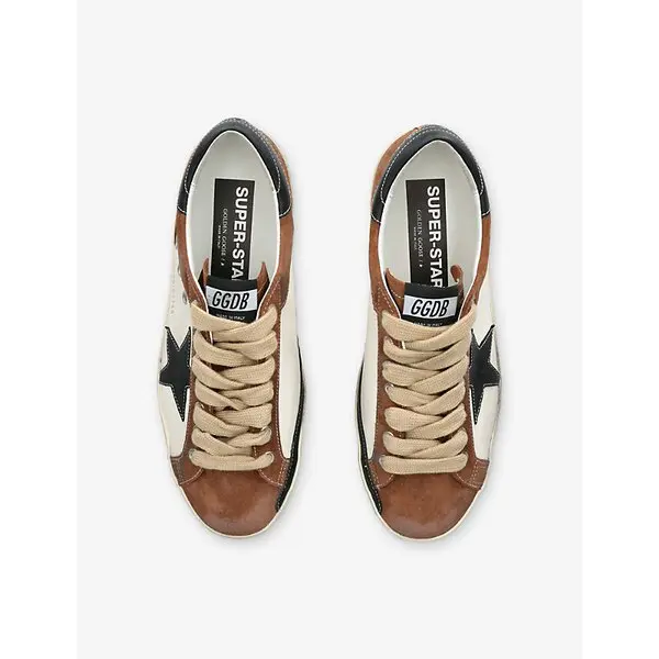 GOLDEN GOOSE Superstar Leather Trainers - Brown/oth